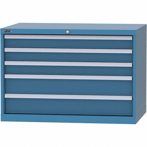 LISTA - Modular Steel Storage Cabinet: 40-9/32" Wide, 28-1/2" Deep, 27 ...