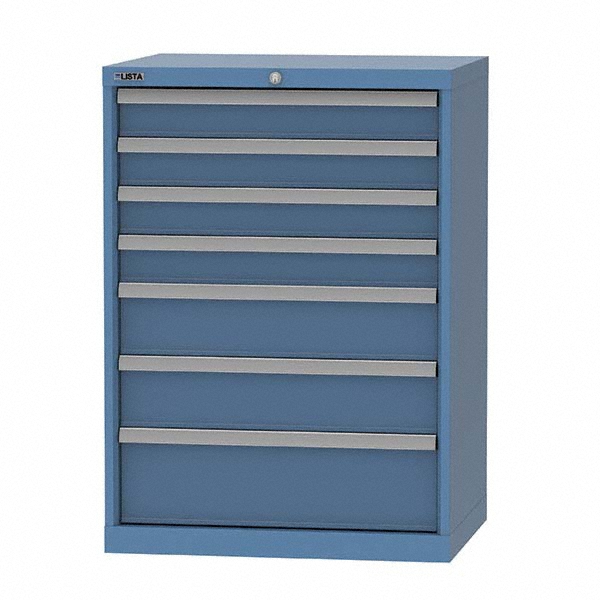 LISTA - Modular Steel Storage Cabinet: 28-1/4" Wide, 22-1/2" Deep, 39-3 ...