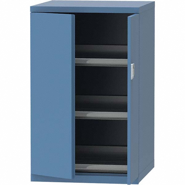 LISTA - Modular Steel Storage Cabinet: 28-13/64" Wide, 28-1/2" Deep, 45 ...