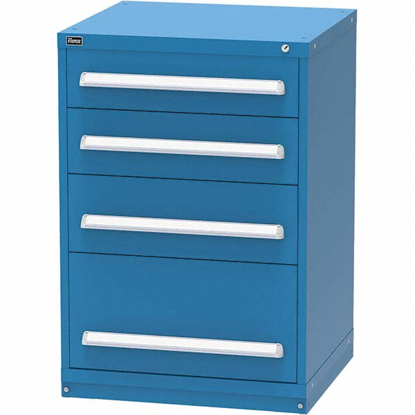 Vidmar - Modular Steel Storage Cabinet: 30" Wide, 27-51/64" Deep, 44 ...