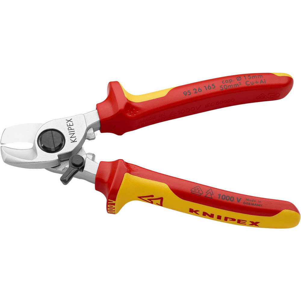 Knipex - Cutting Pliers: Cutter Type: Cable Cutter; Insulated: Yes ...