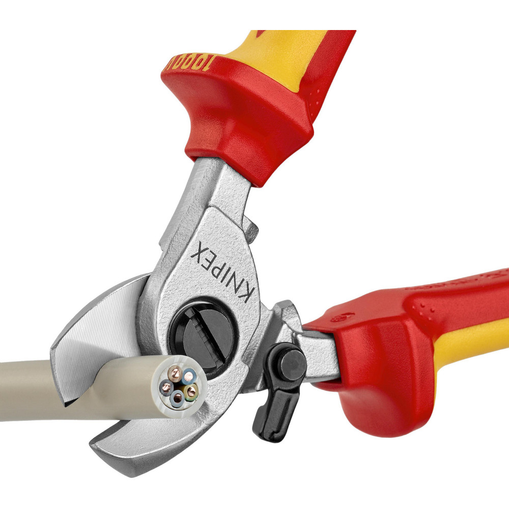 Knipex - Cutting Pliers: Cutter Type: Cable Cutter; Insulated: Yes ...