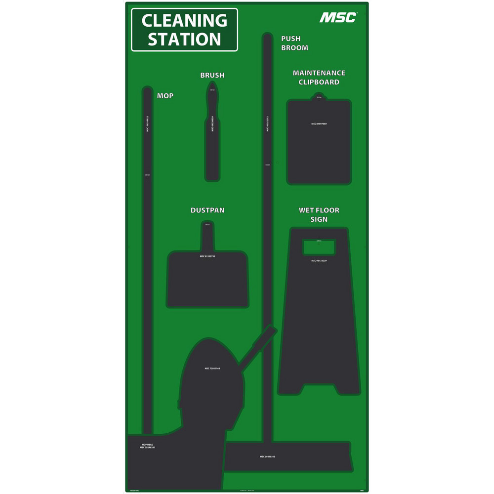 AccuformNMC - Pegboard Shadow Board: Aluminum | MSC Direct