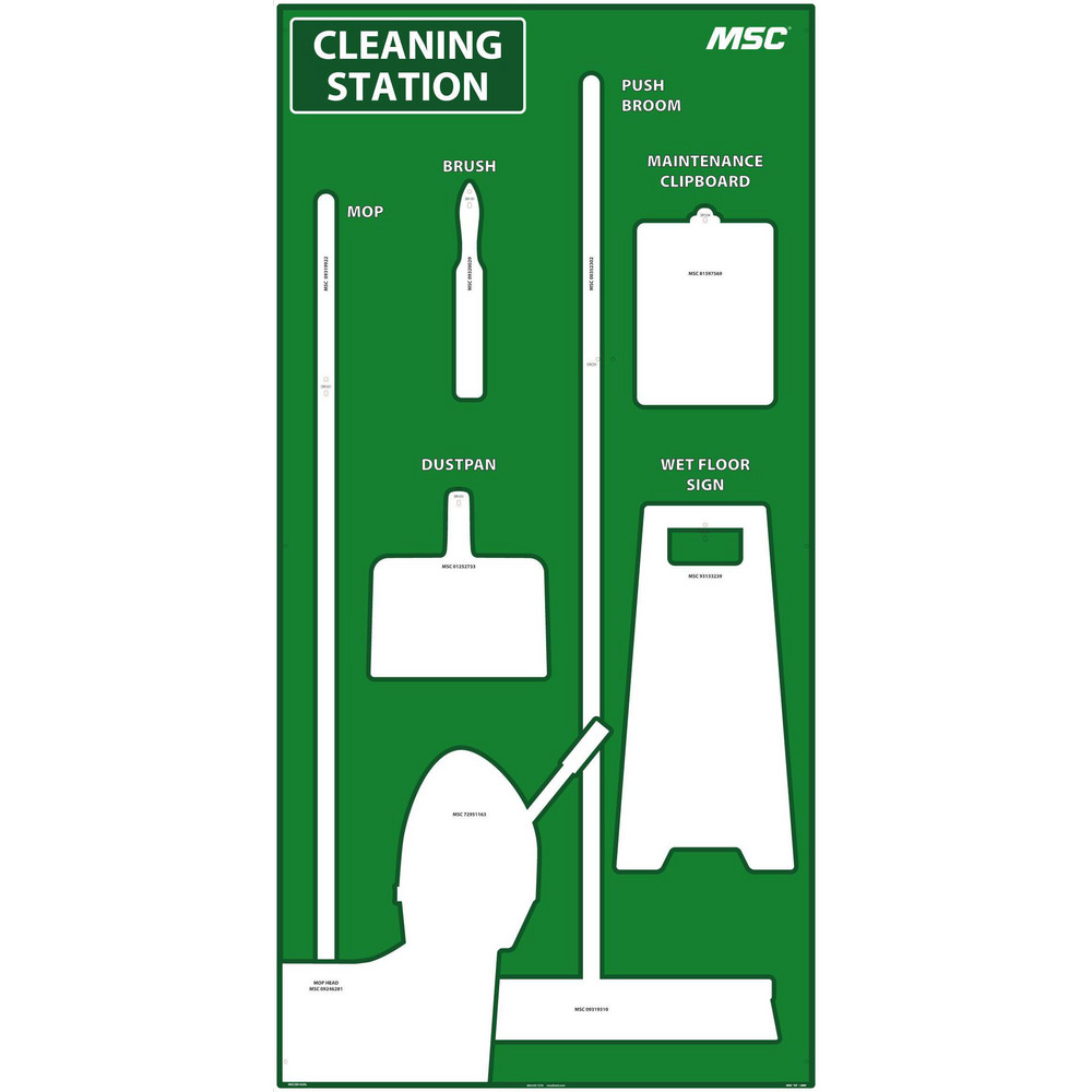 AccuformNMC - Pegboard Shadow Board: Aluminum | MSC Direct
