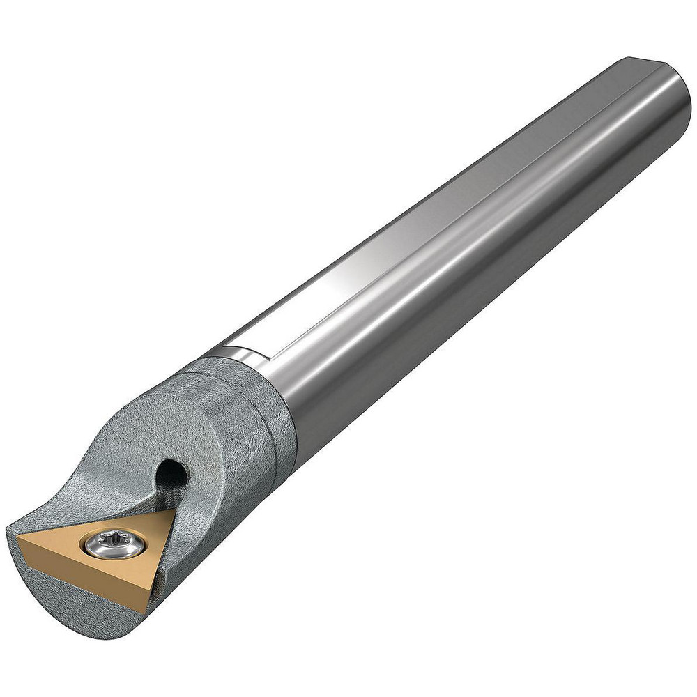 Widia - Indexable Boring Bar: SCBI62565R, 0.7200" Min Bore, Right Hand, -5 deg Lead Angle, Solid ...