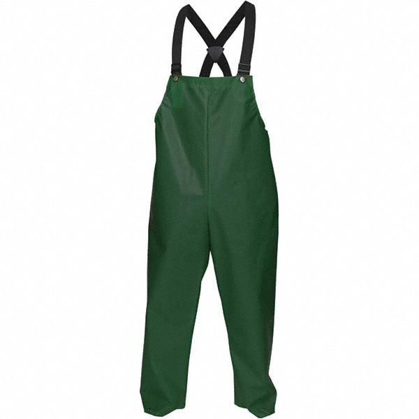 MCR Safety - Rain Bib Overalls: Size 2X-Large, Nylon | MSC Direct