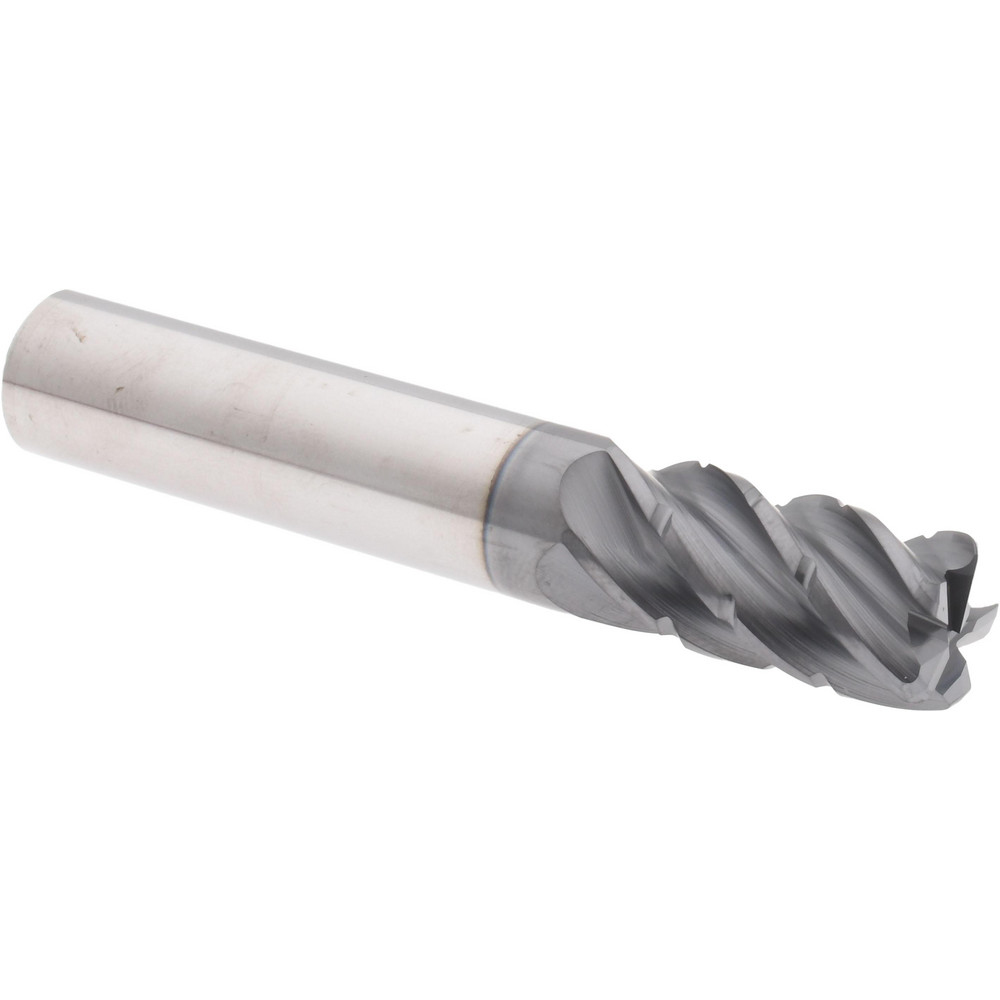 Accupro - Corner Radius End Mill: 1/2" Dia, 2" LOC, 0.0600" Radius, 5 ...