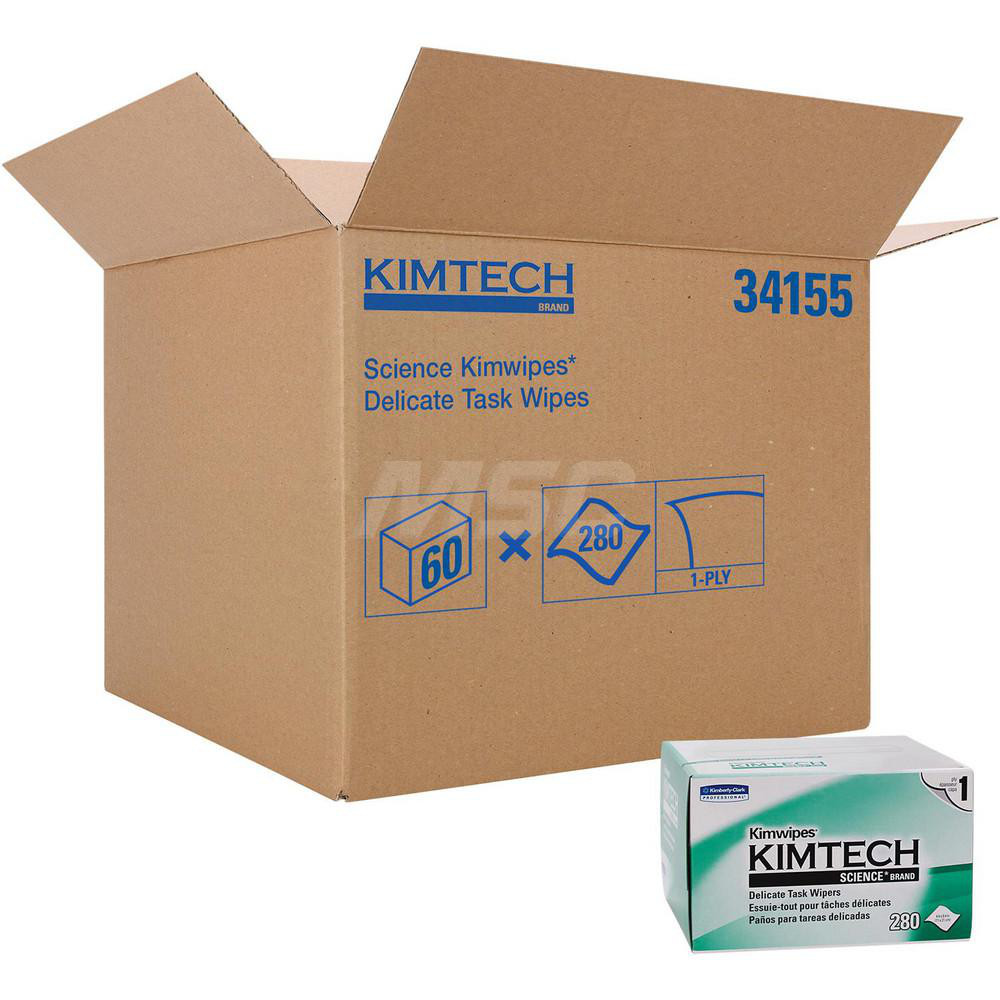 Kimtech - Kimwipes Delicate Task Kimtech Science Wipers (34155) - 16538829 - MSC Industrial Supply