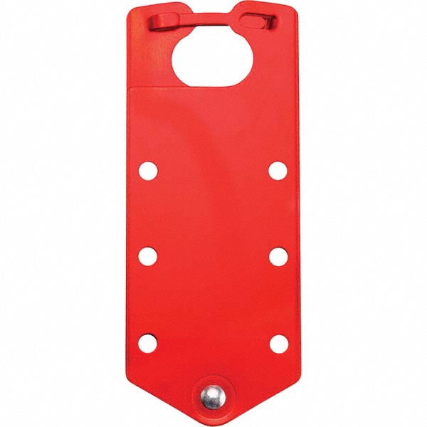 Brady - Lockout Hasps; Hasp Type: Snap-On ; Jaw Type: Single Jaw ...