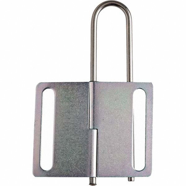 Brady - Lockout Hasp: Hinged Hasp, Single Jaw, 3 Padlocks | MSC Direct