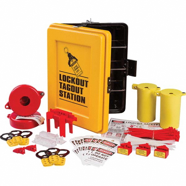 Brady - Lockout Device Station: Equipped, 3 Max Locks | MSC Direct