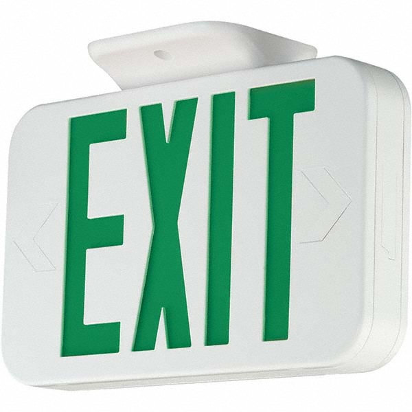 Hubbell Lighting - Illuminated Exit Signs; Number of Faces: 1; Light ...
