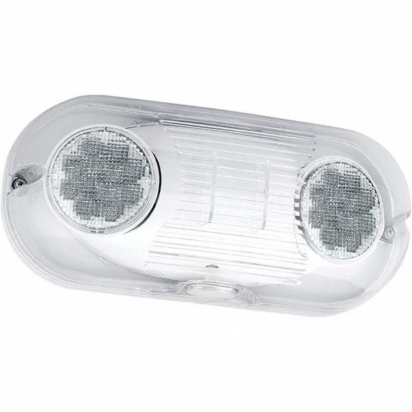 Hubbell Lighting - 2 Head Water Resistant LED Emergency Lighting Unit ...