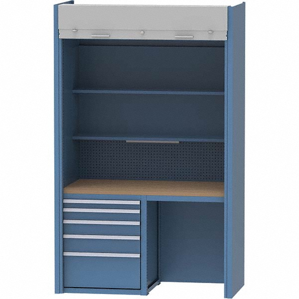 LISTA - Steel Control Station Cabinet: 60-1/4" Wide, 60-1/4" High | MSC ...