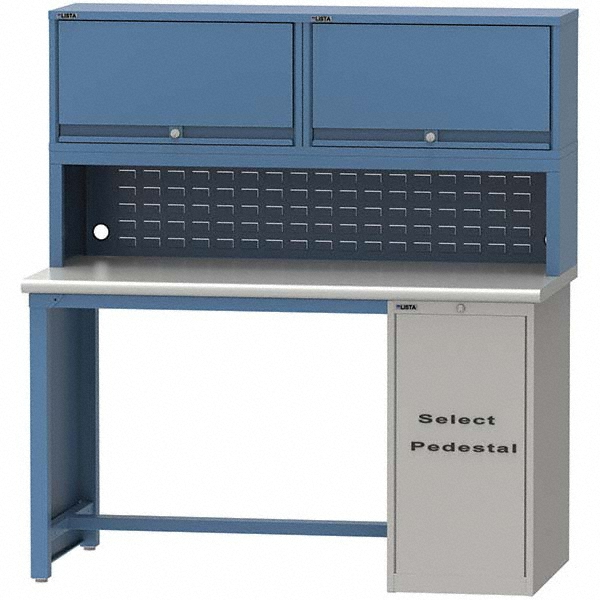 LISTA - Stationary Technical Workstation: 60" Wide, 30" Deep, 35-1/4 ...