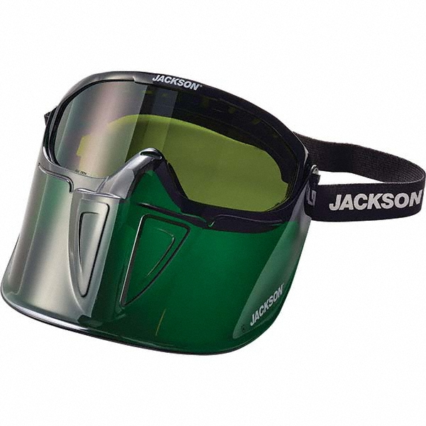 Jackson Safety - Safety Goggles: IR Filter, Uncoated, Green ...
