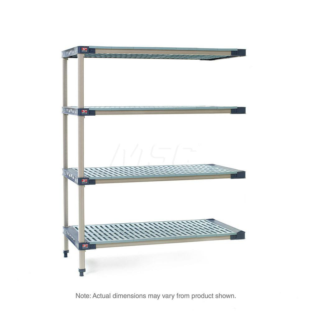 Metro - Plastic Shelving; Type: Structural Plastic Open Shelving; Width ...