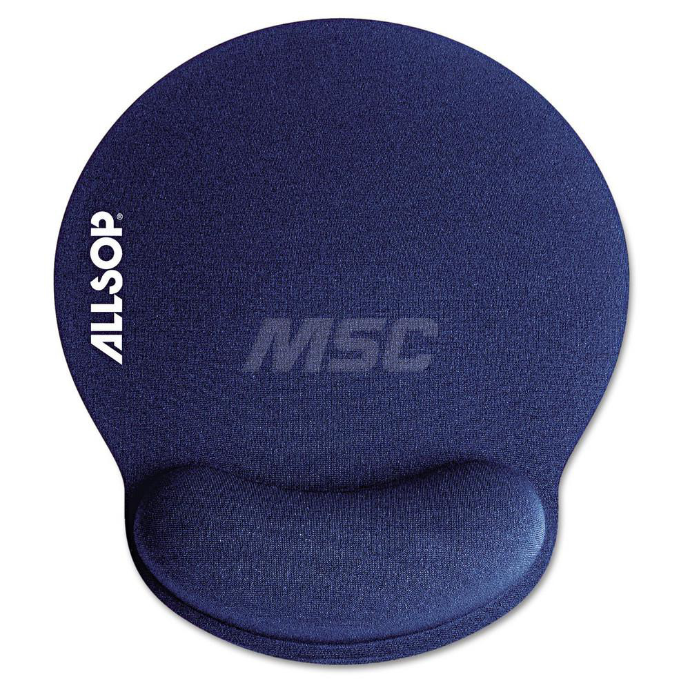 Allsop - Office Machine Supplies: Mouse Pad, Blue | MSC Direct