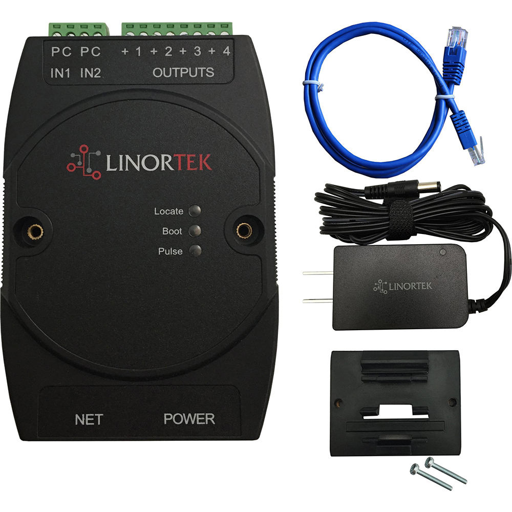 LinorTek - Control Relays; Coil Voltage: 12 VDC; Contact Configuration: 4NO; Number of Poles: 4 ...