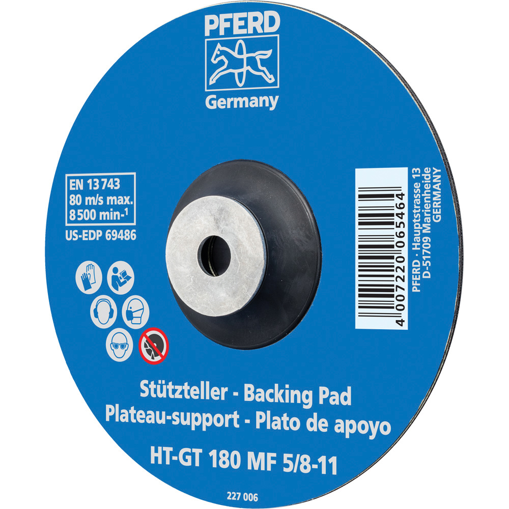 PFERD - Disc Backing Pad: Disc Backing Pad | MSC Direct