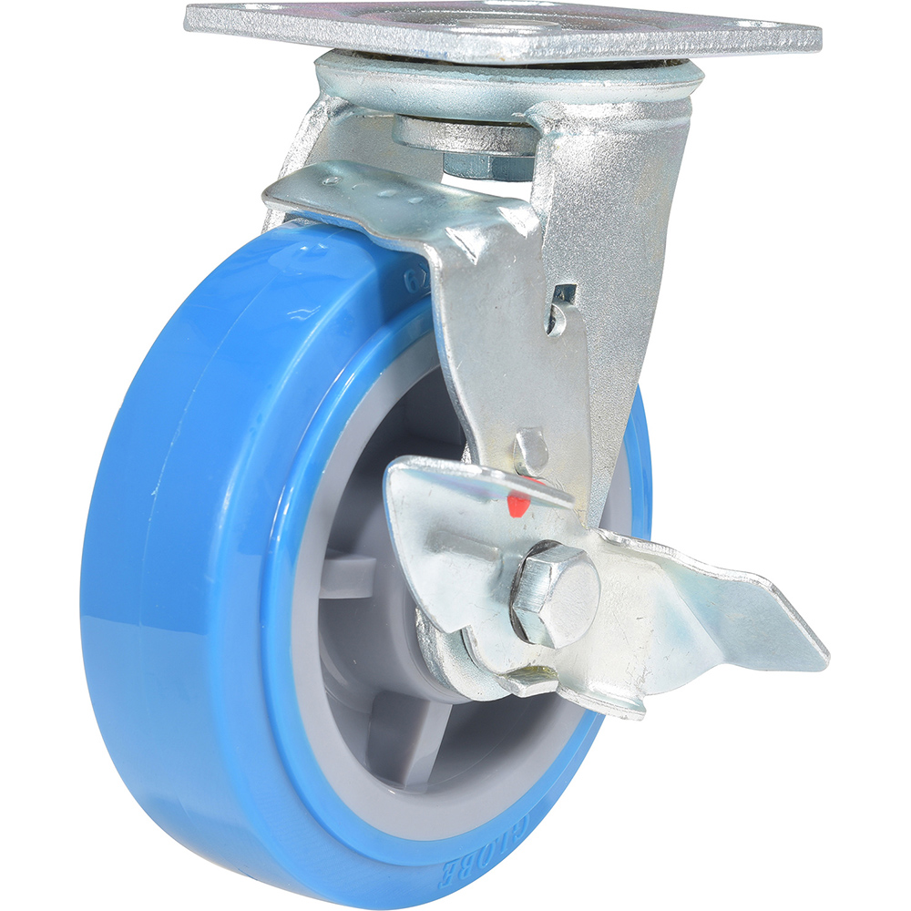 Vestil - Standard Casters; Mount: With Holes; Bearing Type: Ball; Wheel ...