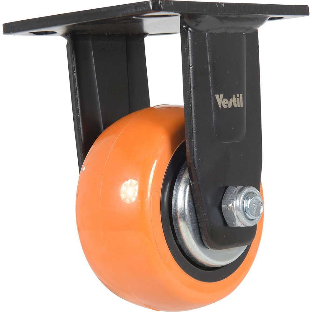 Vestil - Standard Casters; Mount: With Holes; Bearing Type: Ball; Wheel ...