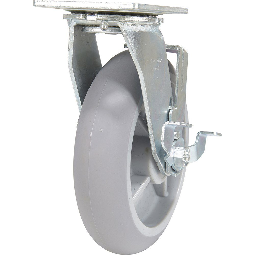 Vestil - Standard Casters; Mount: With Holes; Bearing Type: Ball; Wheel ...