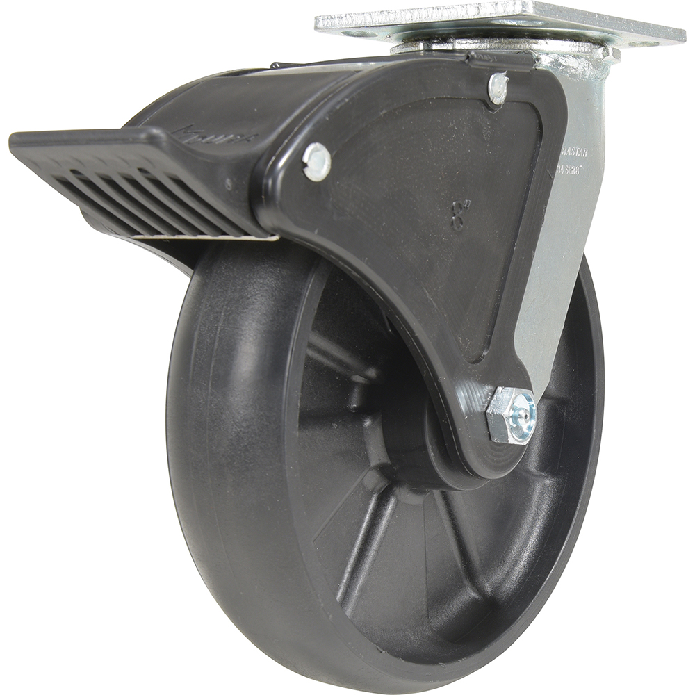 Vestil - Standard Casters; Mount: With Holes; Bearing Type: Roller ...