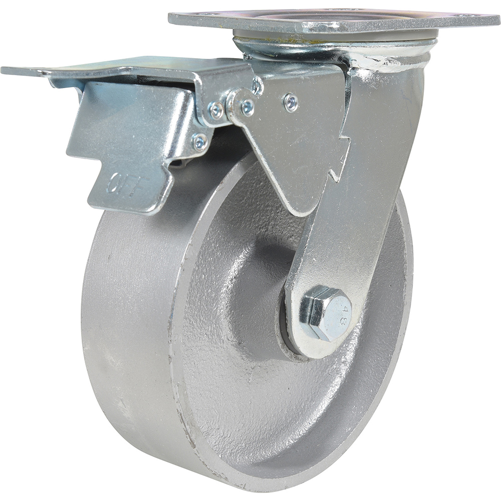 Vestil - Standard Casters; Mount: With Holes; Bearing Type: Roller ...