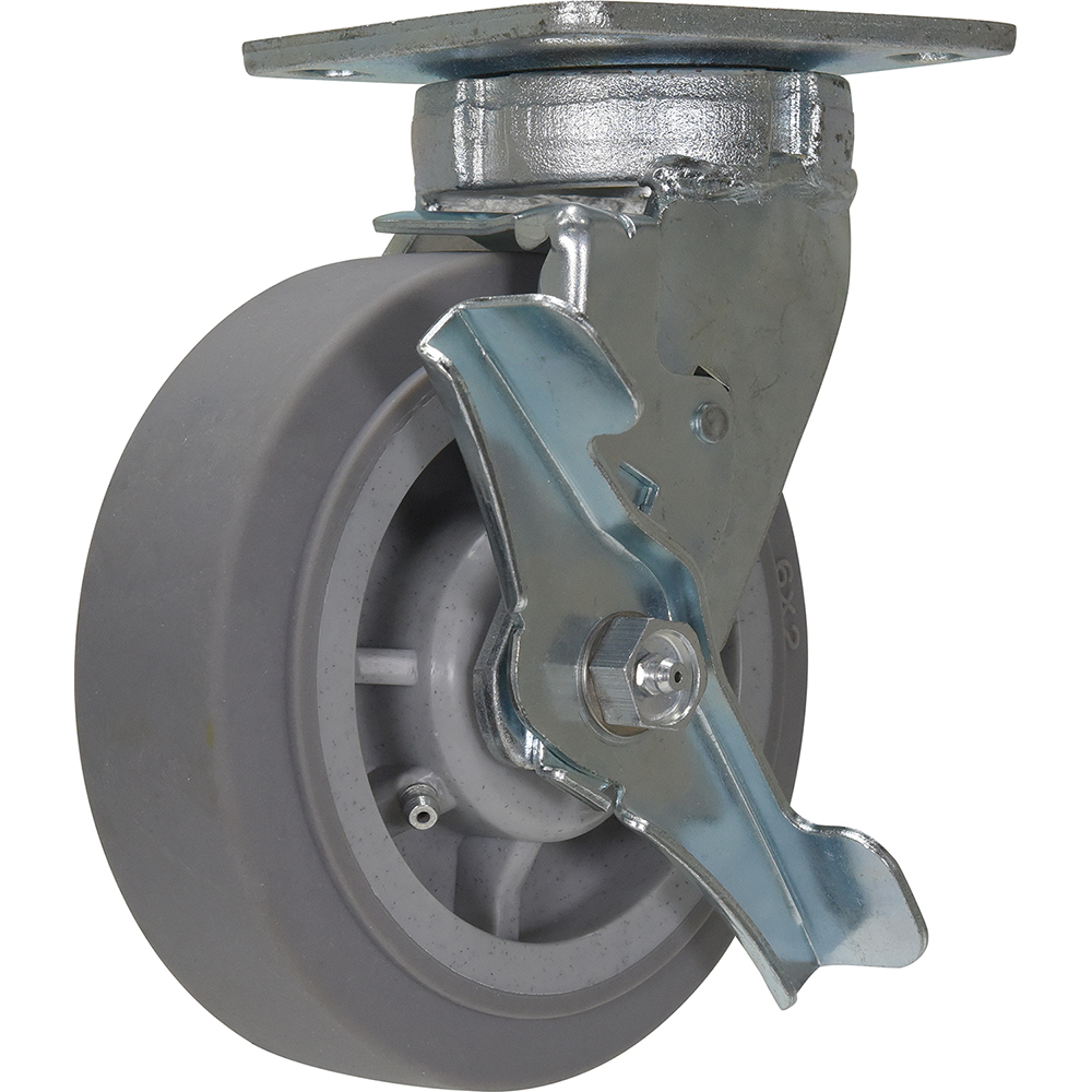Vestil - Standard Casters; Mount: With Holes; Bearing Type: Roller ...