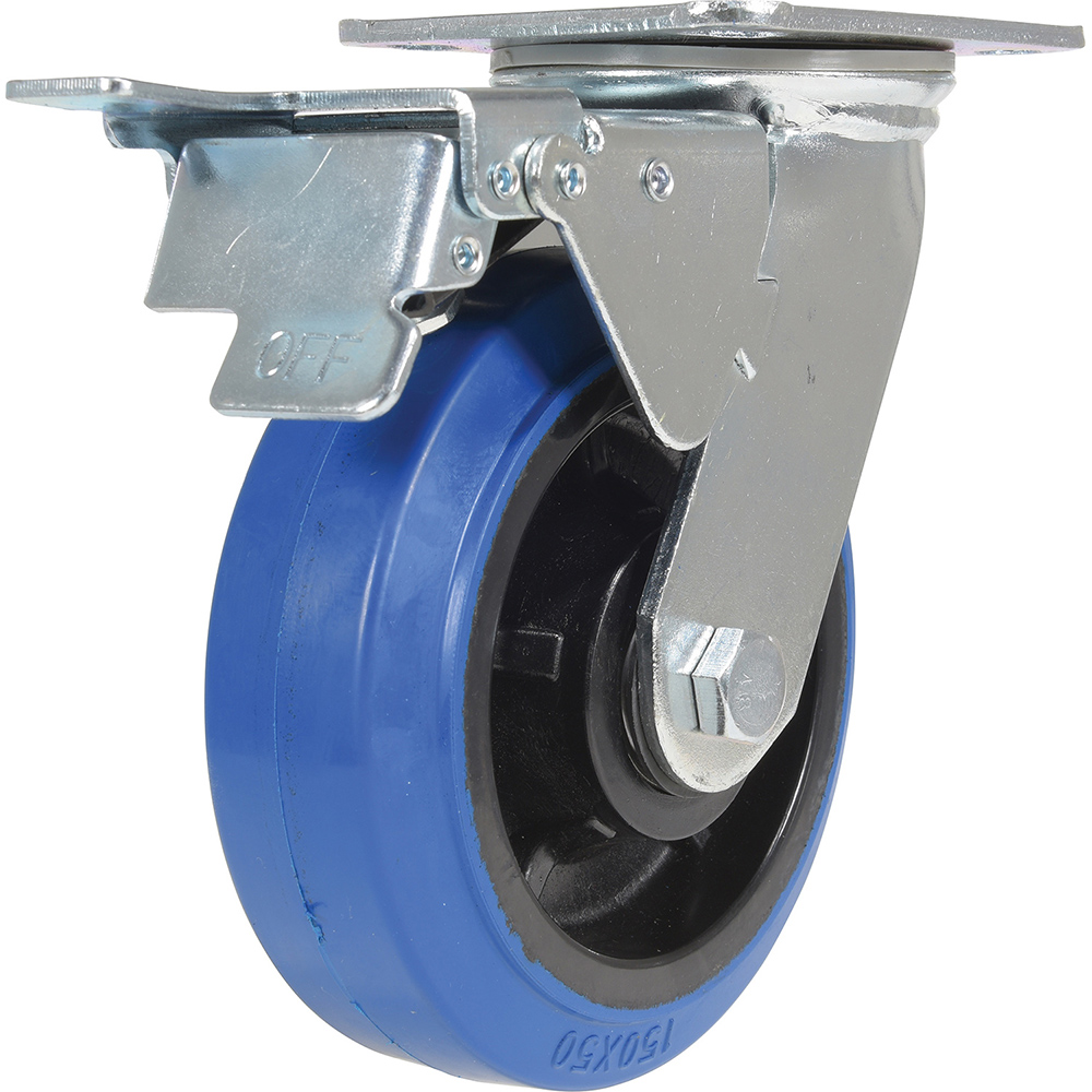Vestil - Standard Casters; Mount: With Holes; Bearing Type: Ball; Wheel ...