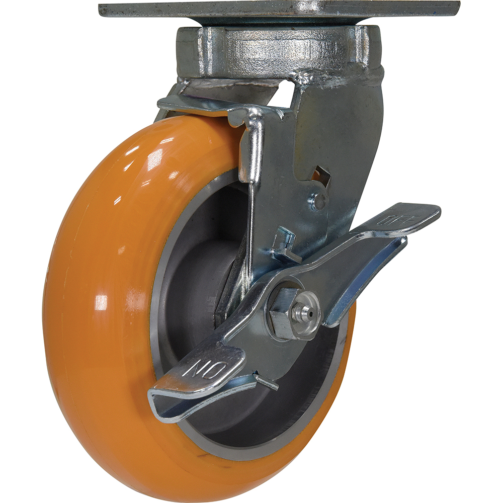 Vestil - Standard Casters; Mount: With Holes; Bearing Type: Ball; Wheel ...