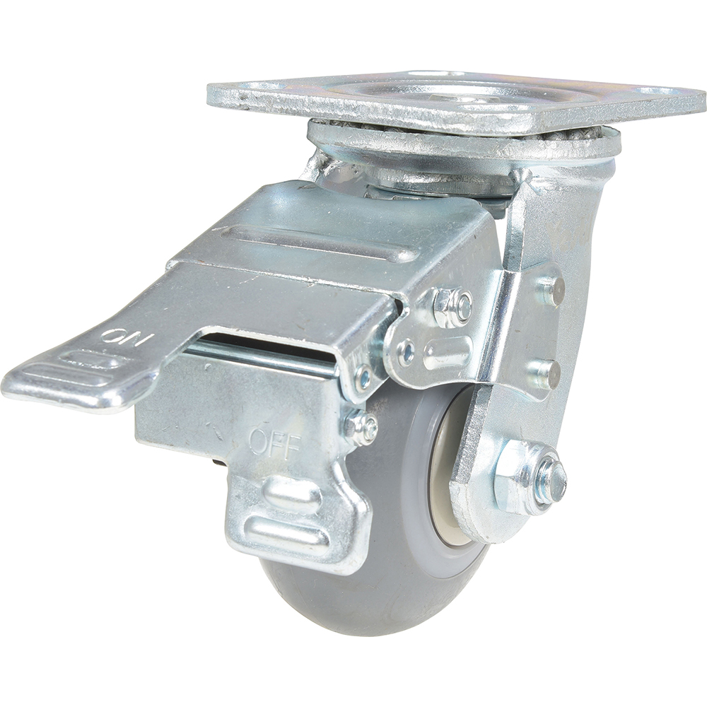 Vestil - Standard Casters; Mount: With Holes; Bearing Type: Ball; Wheel ...