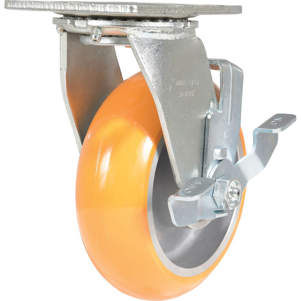 Vestil - Standard Casters; Mount: With Holes; Bearing Type: Ball; Wheel ...