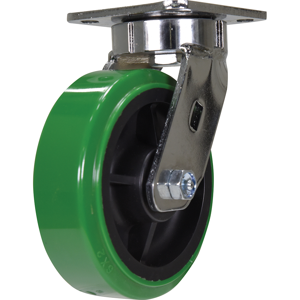 Vestil - Standard Casters; Mount: With Holes; Bearing Type: Ball; Wheel ...