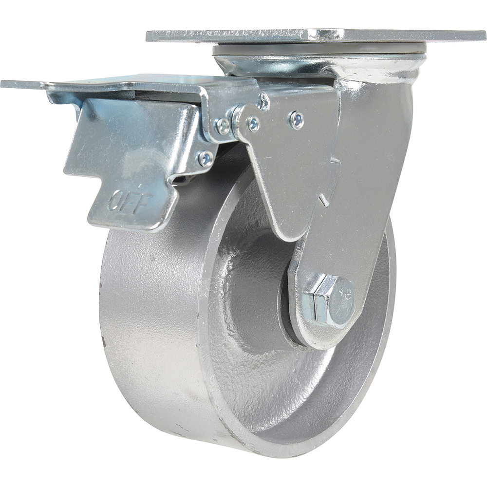 Vestil - Standard Casters; Mount: With Holes; Bearing Type: Roller ...