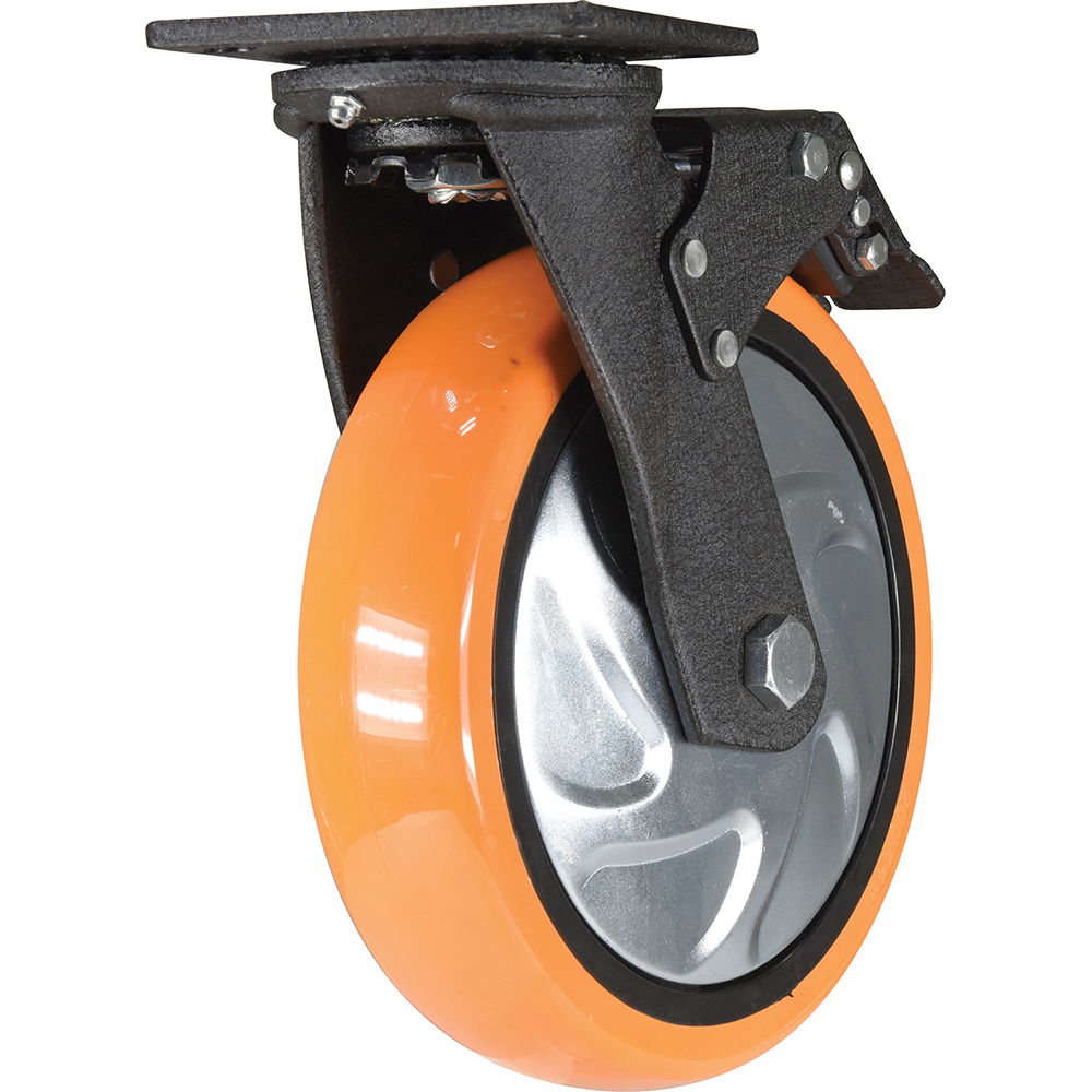 Vestil - Standard Casters; Mount: With Holes; Bearing Type: Ball; Wheel ...