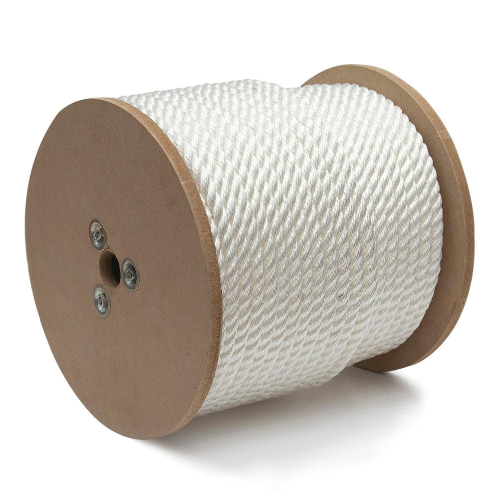 Mibro - 3/4"X150' WHT NYLON TWISTED ROPE | MSC Direct