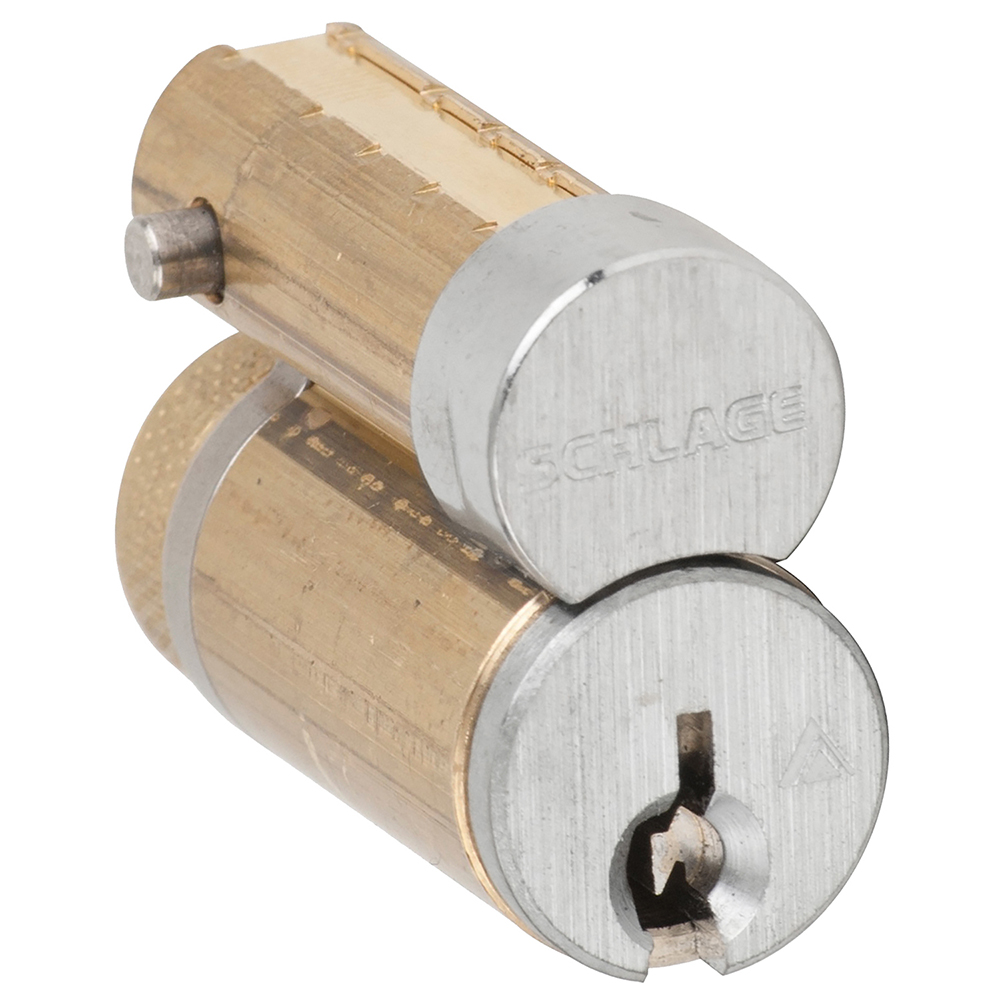 Schlage - Lock Cylinders: Type: Removeable Core; Keying: F Keyway ...