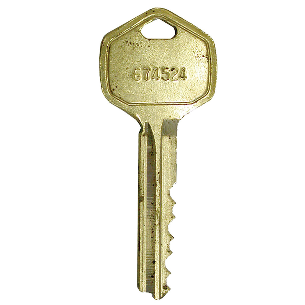 Falcon™ - A KYWY EMBOSSED 50/PK BRS 6/7-PIN KEY BLANK | MSC Direct