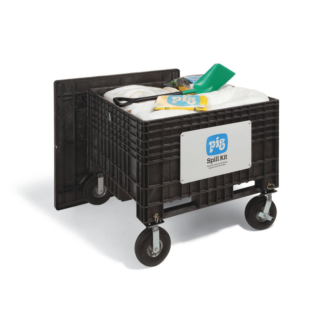 New Pig - Spill Kits: Kit Type: Oil-Based Liquids; Application: Oil ...