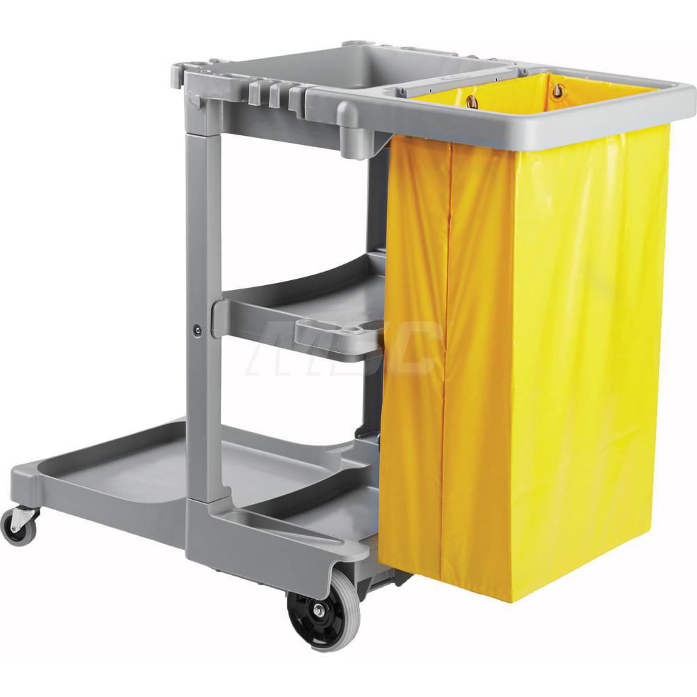 Boardwalk - Janitor Carts & Caddies: Cart Material: Polyethylene | MSC ...