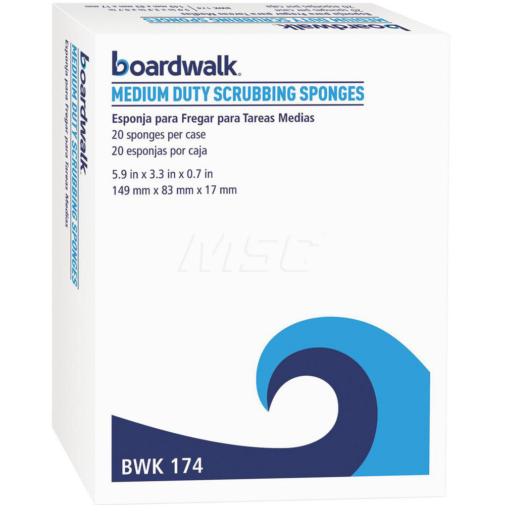 Boardwalk - Sponges & Scouring Pads: Pad Type: Scouring Sponge; Scour ...