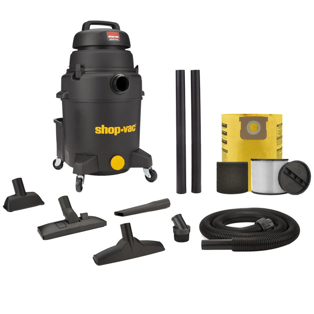 Shop-Vac - Shop-Vac 10 Gallon 6.0 Peak HP industrial Wet / Dry Vacuum ...