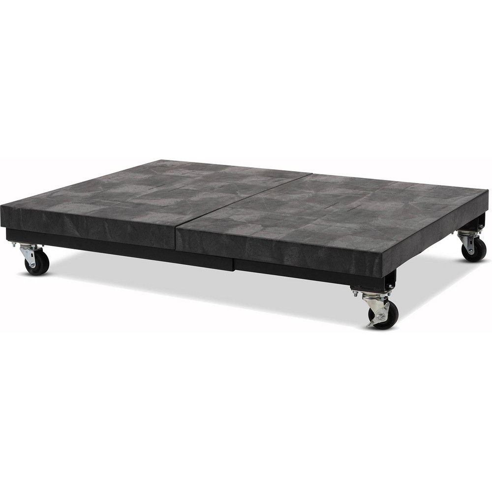 SPC Industrial - Dunnage Rack Utility Cart: 48" Long, 24" Wide, HDPE ...