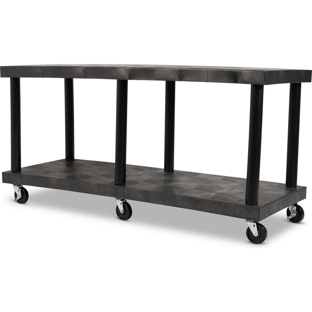 SPC Industrial - Modular Utility Cart: 32" Long, 24" Wide, HDPE, 900 lb ...