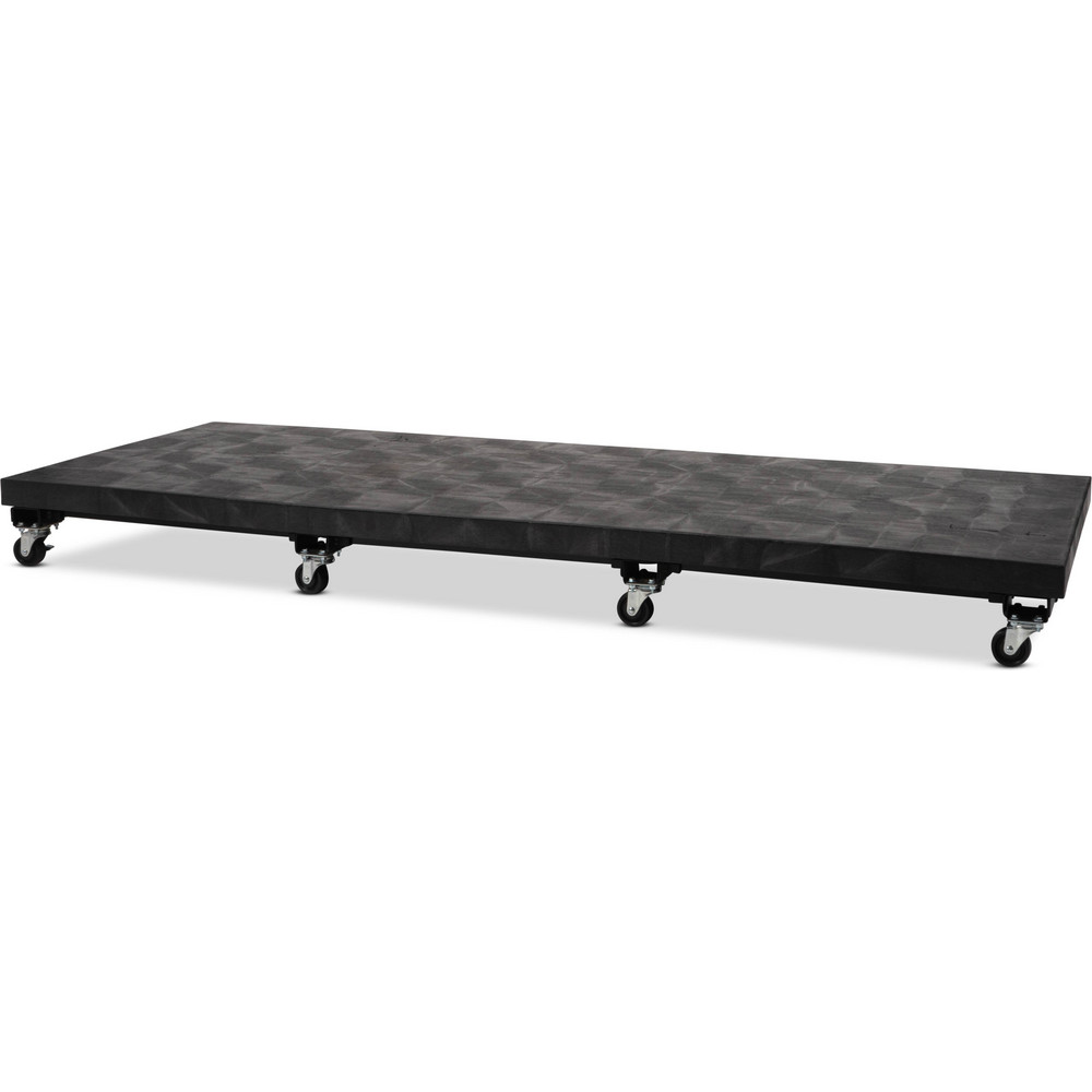 SPC Industrial - Dunnage Rack Utility Cart: 96" Long, 36" Wide, HDPE ...