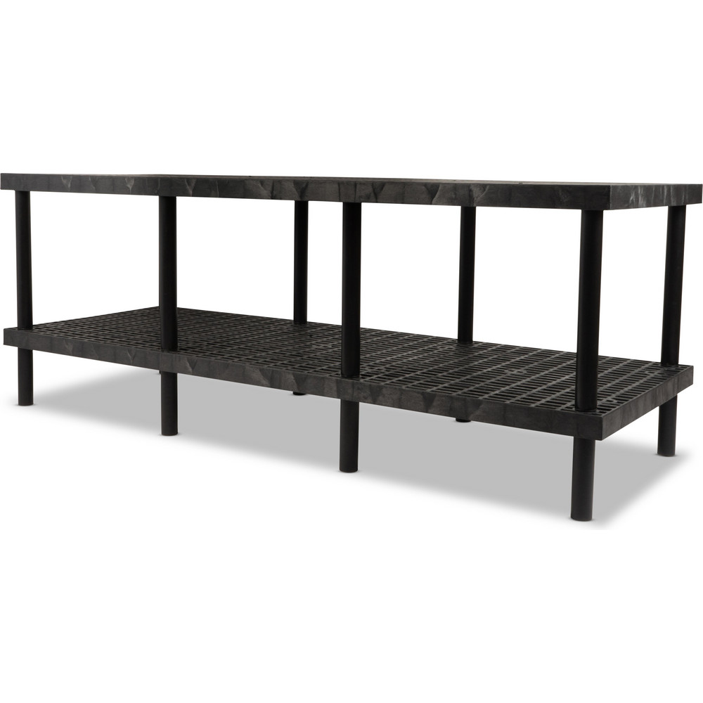 SPC Industrial - Work Bench: 36" Wide, 36" Deep, 96" High, Plastic Top ...