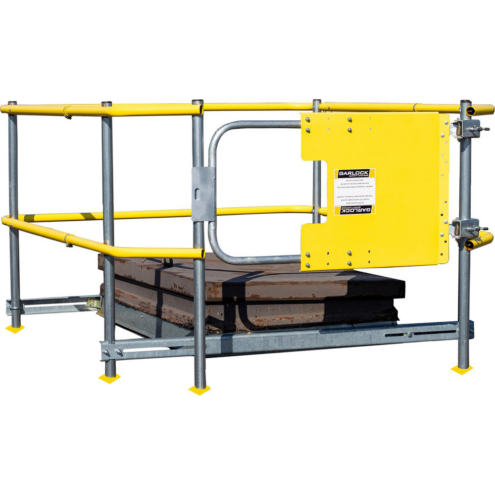 Garlock Safety Systems - Pipe Rail Kits: Straight, Steel, 1.62 | MSC Direct