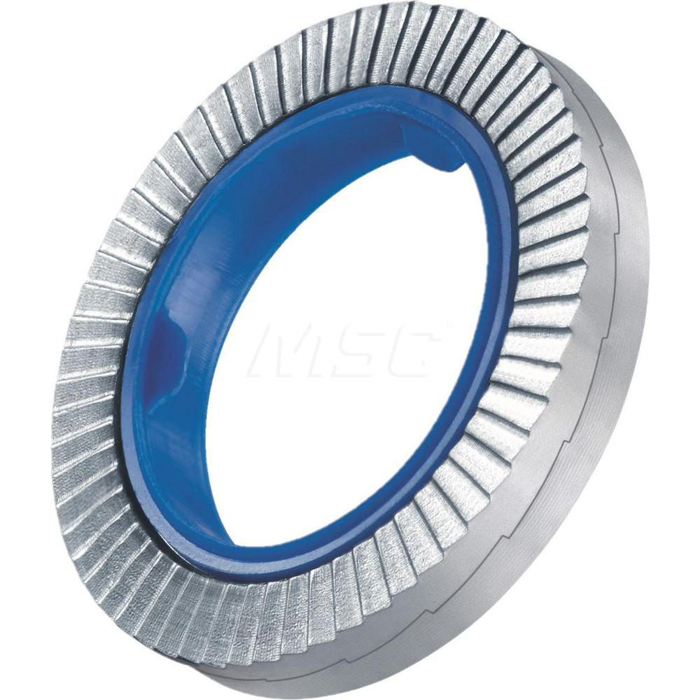 Heico - Wedge Lock Washer: 16.6 mm OD, 10.5 mm ID, Steel, DIN 1.1191 ...